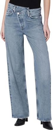 A Gold E Femme, Jeans, Gris, Taille: W26 Arc Criss Cross Jeans