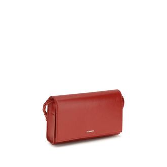 Jil Sander Womens Black Calf Leather Bos Taurus Wallet