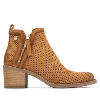 Xti Bottines Femme Camel - Chaussures confortables et polyvalentes - Mode d&eacute;contract&eacute;e - Mod&egrave;le 14503501 (Taille36)
