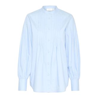 Inwear Pintucks Hemdbluse Windsurfer - - Blouses & Shirts - Damen - Blau - XS