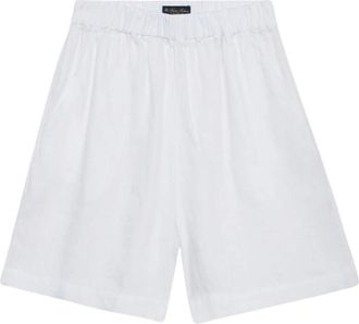 Brooks Brothers Femme, Shorts, Blanc, Taille: 42 FR Short Shorts