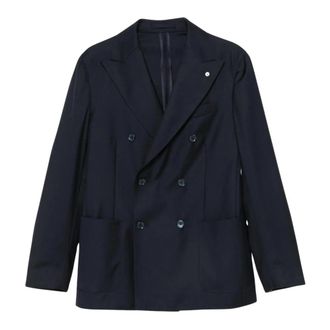 L.B.M. 1911 07C Giacca - - Jackets - Herren - Blau - S