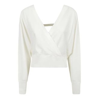 Fabiana Filippi Femme, Sweatshirts et sweats &agrave; capuche, Blanc, Taille: 32 FR Fabiana Filippi Sweaters Blanc