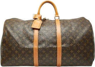 Louis Vuitton unisex, Pre-owned, Brun, Taille: ONE Size Pre-owned Weekend Bag