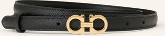 Ferragamo Ferragamo Lederg&uuml;rtel schwarz