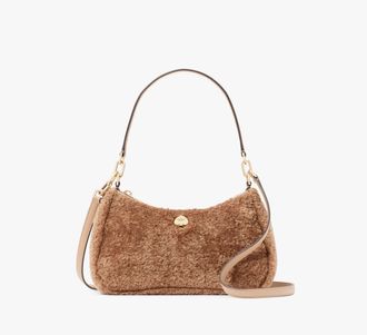 Kate Spade New York Kayla Schultertasche Aus Kunstfell, Wandelbar, Klein