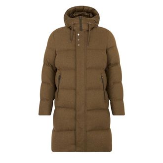 Herno Gesteppte Kapuzenjacke - - Coats - Herren - Braun - S