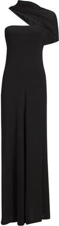 Helmut Lang Robe bustier drap&eacute;e