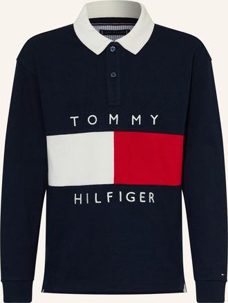 Tommy Hilfiger Jersey-Poloshirt blau