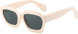 Generic Lunettes De Soleil Dextérieur For Hommes, For La Conduite, Les Vacances, Le Sport, For Femmes(Beige)