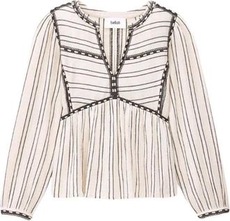 BA&SH Femme, Blouses et Chemises, Beige, Taille: 38 FR Blouse Sunny