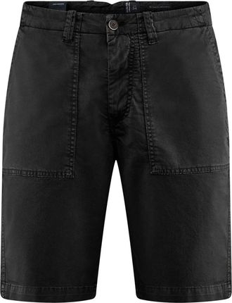 Bomboogie Homme, Shorts, Noir, Taille: W36 Bermuda avec poches cargo en gabardine de coton