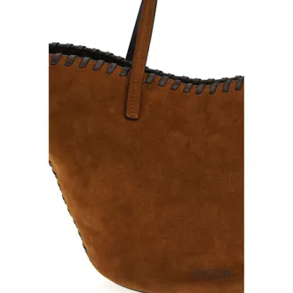 Staud Caro Top Handle Bag - Brown
