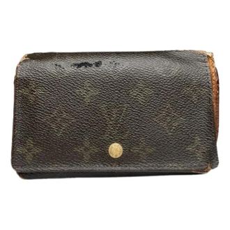 Louis Vuitton Portefeuille Vintage Pre-owned - Femme - Pre-owned - Brun - Taille: ONE Size