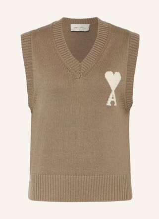 Ami Ami Paris Pullunder beige