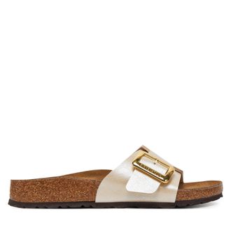 Birkenstock Pantoletten Birkenstock Catalina Cushion Buckle 1029393 &Eacute;cru