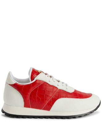 Giuseppe Zanotti Jimi Running Sneakers - Rot