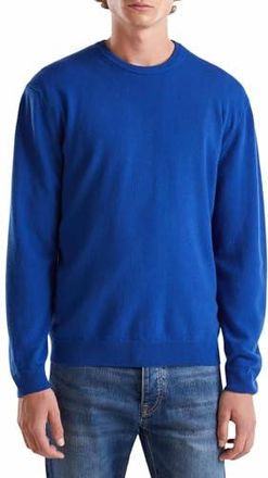 Benetton Maille G/C M/L 1002u1g34 Sweater, Bleu, Small Homme