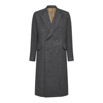 Uma Wang Giovanni Coat - - Coats - Herren - Grau - M