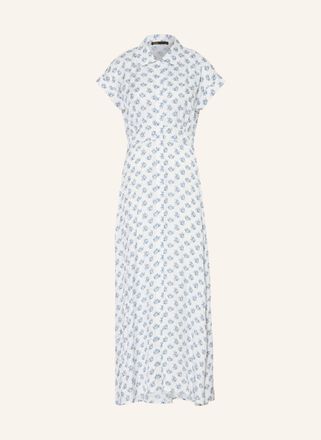 Maje Hemdblusenkleid blau