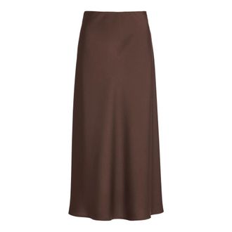 Swing Midirock - - Skirts - Damen - Braun - 2XL