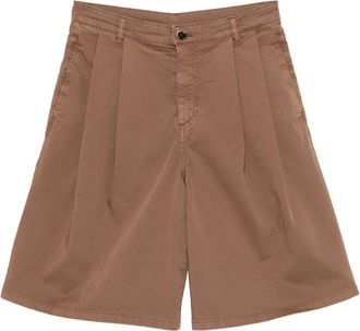 Nine In The Morning Femme, Shorts, Brun, Taille: W24 Pleated Shorts