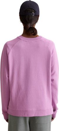 Marc O'Polo Denim Sweatshirt relaxed fit, aus Organic Cotton, mit Schlitzen an der Seitennaht