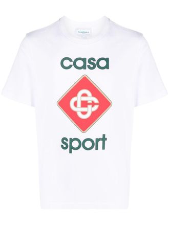 Casablanca t-shirt Casa Sport &agrave; logo