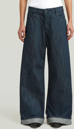 G-Star Roxx Wide Jeans - Dunkelblau - Damen