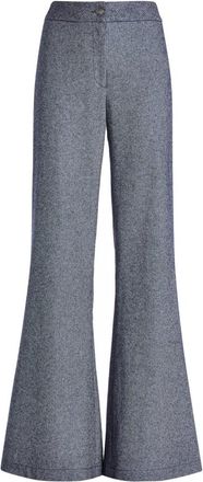 Genny Weite Hosen - - Trousers - Damen - Blau - XS