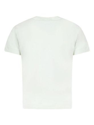 Stone Island Logo Cotton T-Shirt - Green