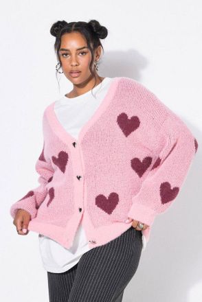 STUDIO UNTOLD Strickjacke Strickjacke oversized extra weich Hearts
