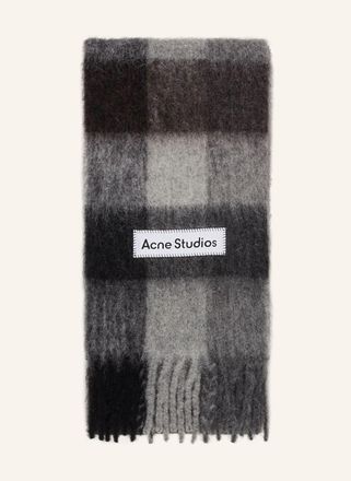 Acne Studios Schal Mit Alpaka schwarz