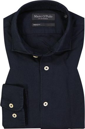 Marc O'Polo Herren Hemd blau