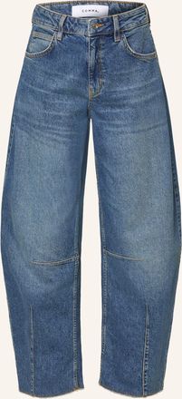 Comma Comma Barrel Jeans blau