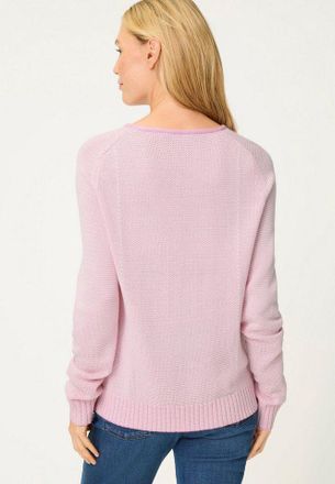 Olsen Strickpullover Pullover mit Streifenmuster