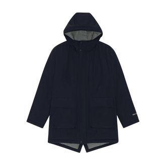 Les Deux Gepolsterter Parka-Mantel - - Coats - Herren - Blau - S