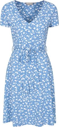 Mountain Warehouse Santorini Wickelkleid f&uuml;r Damen, Mit UV-Schutz, Jersey (Blau)