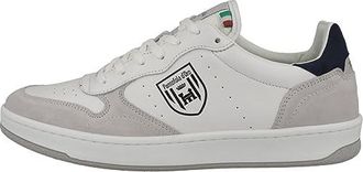 Pantofola D'oro Pantofola dOro Lioni Uomo Low Baskets basses pour homme Blanc Taille 44, Blanc &eacute;clatant., 44 EU