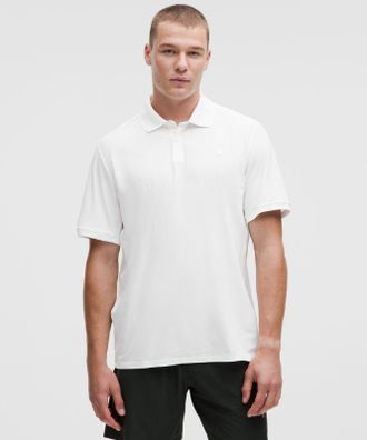lululemon Polo de tennis rayée à protection anti-UV pour Hommes - Taille 2XL
