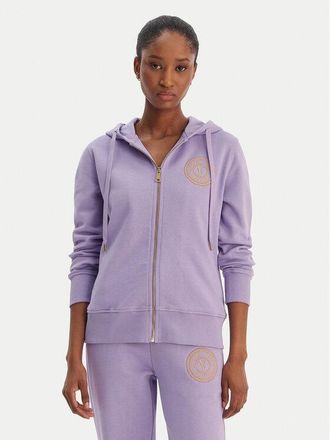 Versace Jeans Couture Sweatshirt 80HAIT02 CF01T Violett Regular Fit