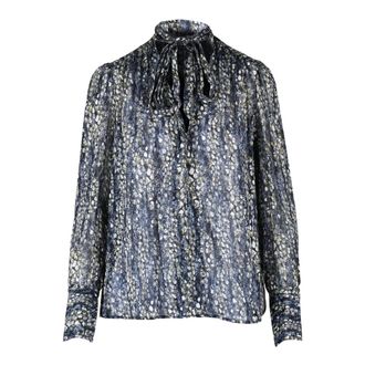 Dondup Chiffonbluse aus Viskose - - Blouses & Shirts - Damen - Mehrfarbig - M