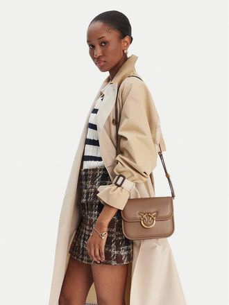 Pinko Handtasche Love Box Bag Fl Mini PE 25 PLTT 104297 A26L Braun