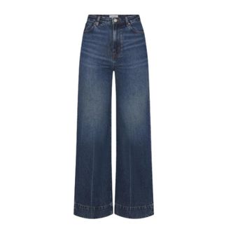 Frame Denim The Slice Flare - - Jeans - Damen - Blau - W28