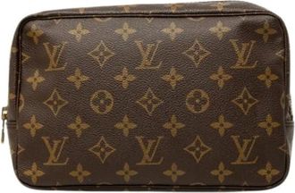 Louis Vuitton Trousse de toilette doccasion - Femme - Pre-owned - Brun - Taille: ONE Size