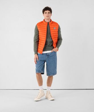 Jott Doudoune sans manches Rouge feu Tom - Taille 3XL