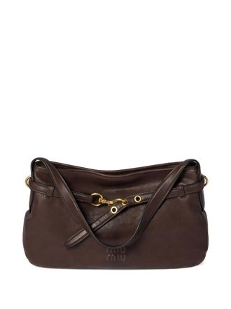Miu Miu Aventure Schultertasche - Braun