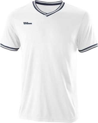 Wilson B Team Ii Angle Crew T-Shirt Unisex Kinder, Unisex Kinder, Unterhemd, WRA796303LG, Team Royal, 10 A&ntilde;os