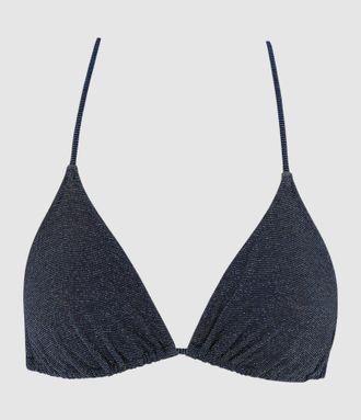 Momoni Haut De Maillot Marine Blu