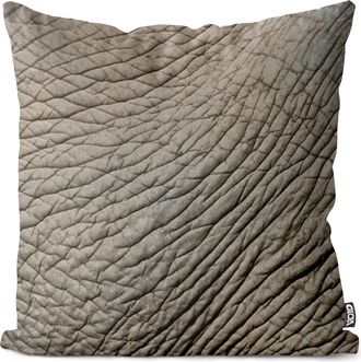 Void Watches Elefant Elefantenhaut-Druck Kissenbezug Kissenhülle Sofakissen Kissen Deko Outdoor-Kissen Dekokissen, Kissen Größe:50 x 50 cm